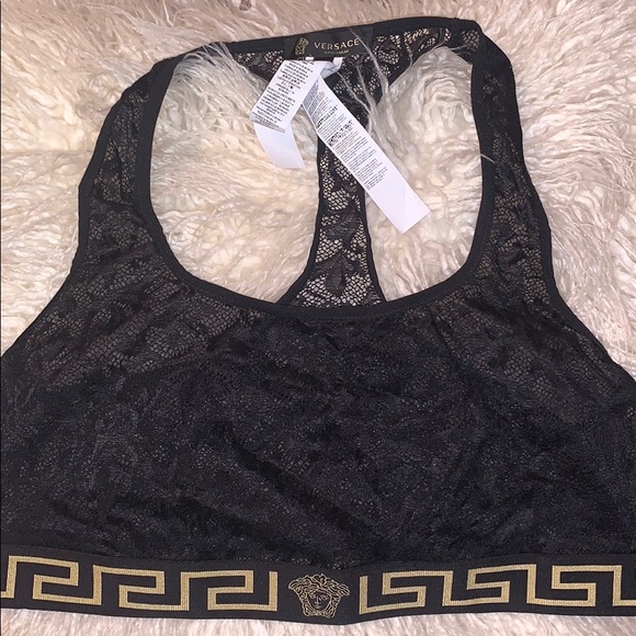 Versace | Tops | Authentic Versace Lace Top | Poshmark